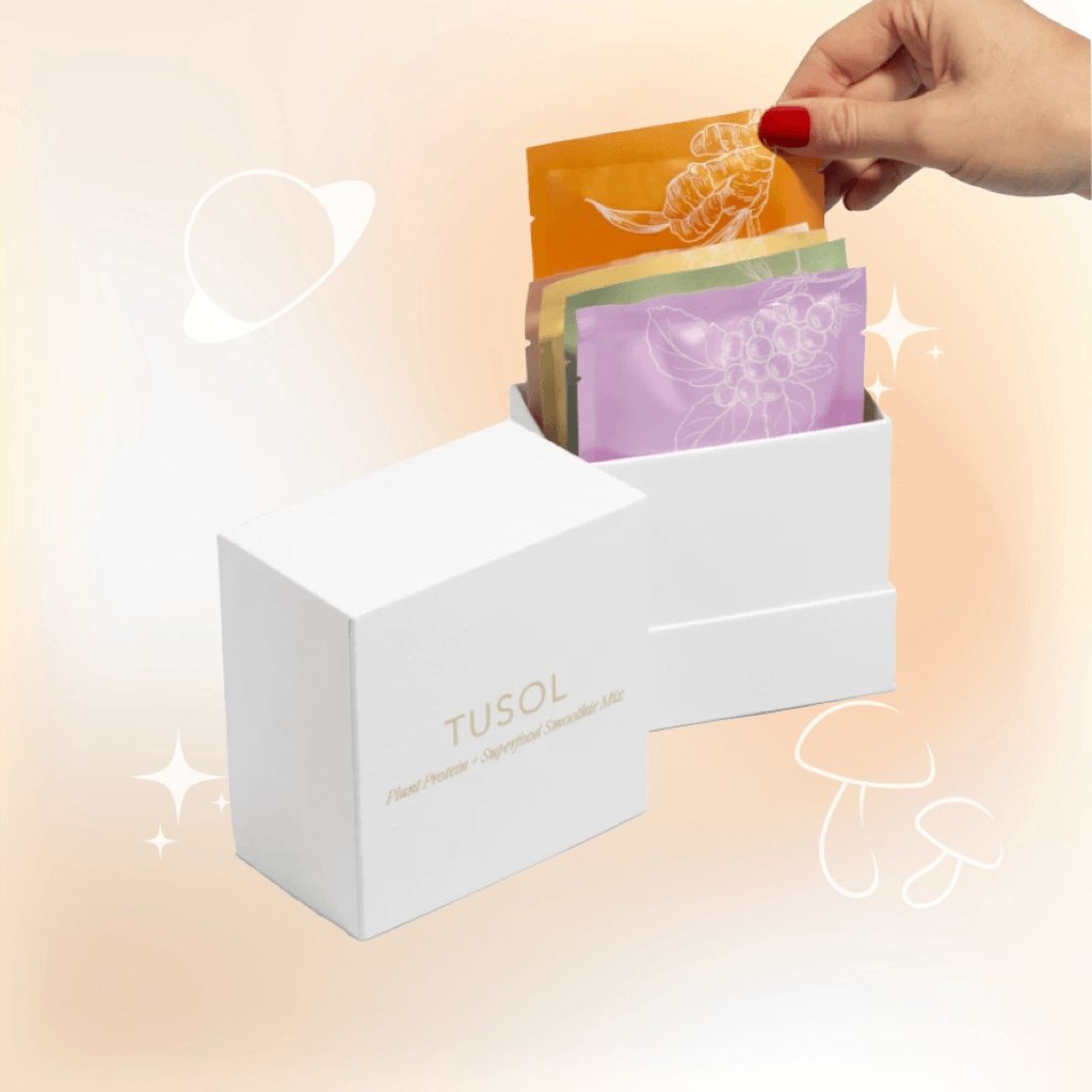 TUSOL Organic Plant Protein + Superfood Smoothie Mix | Sample Box ...